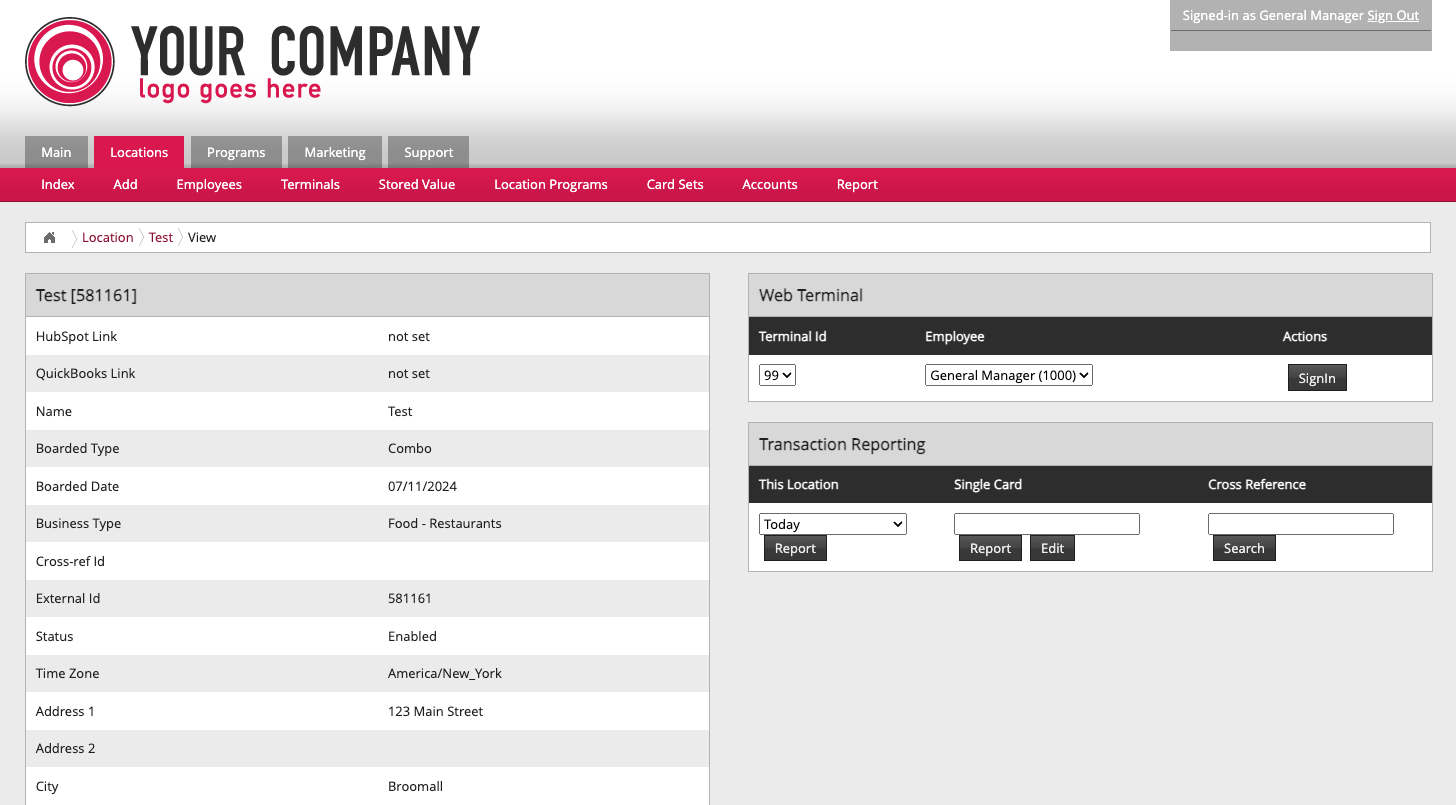 Factor4 – MERCHANT REPORTING